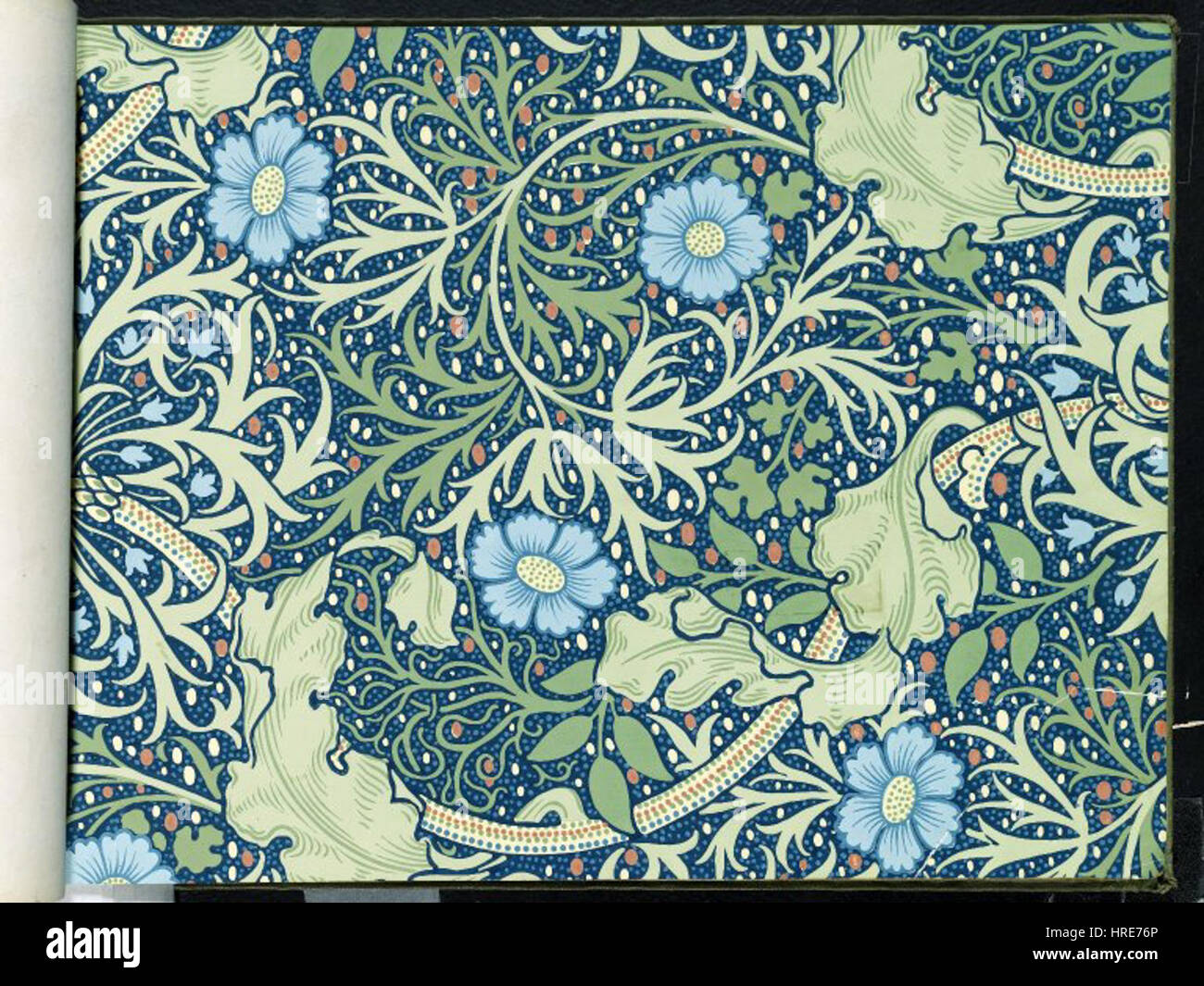 This page from the Brooklyn Museum's Wallpaper Sample Book by William ...