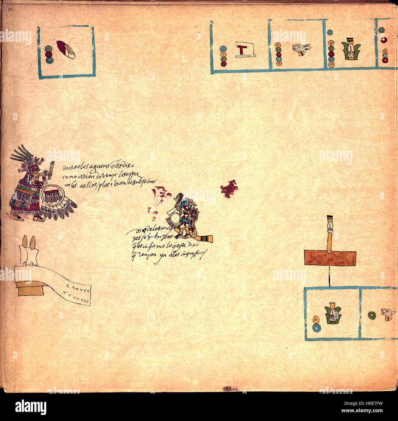 The Codex Borbonicus is an Aztec document that provides a detailed ...