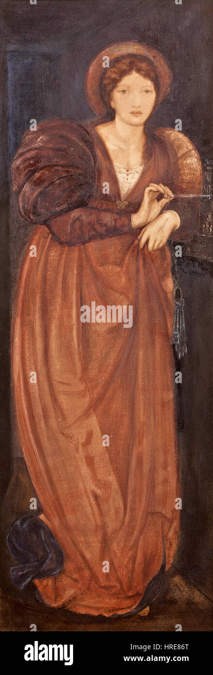 Edward Burne-Jones - Fatima Stock Photo - Alamy