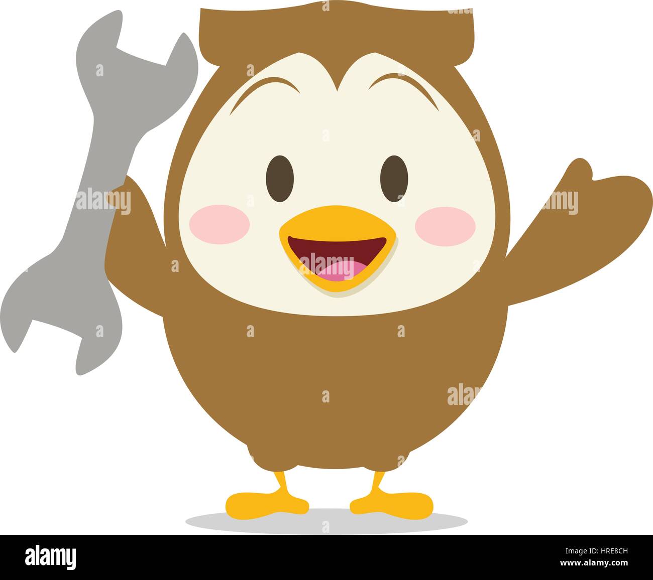 Collection owl with tool design Stock Vector Image & Art - Alamy