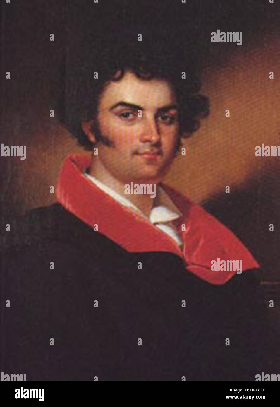 Giovanni Battista Rubini’s portrait captures the renowned Italian opera ...