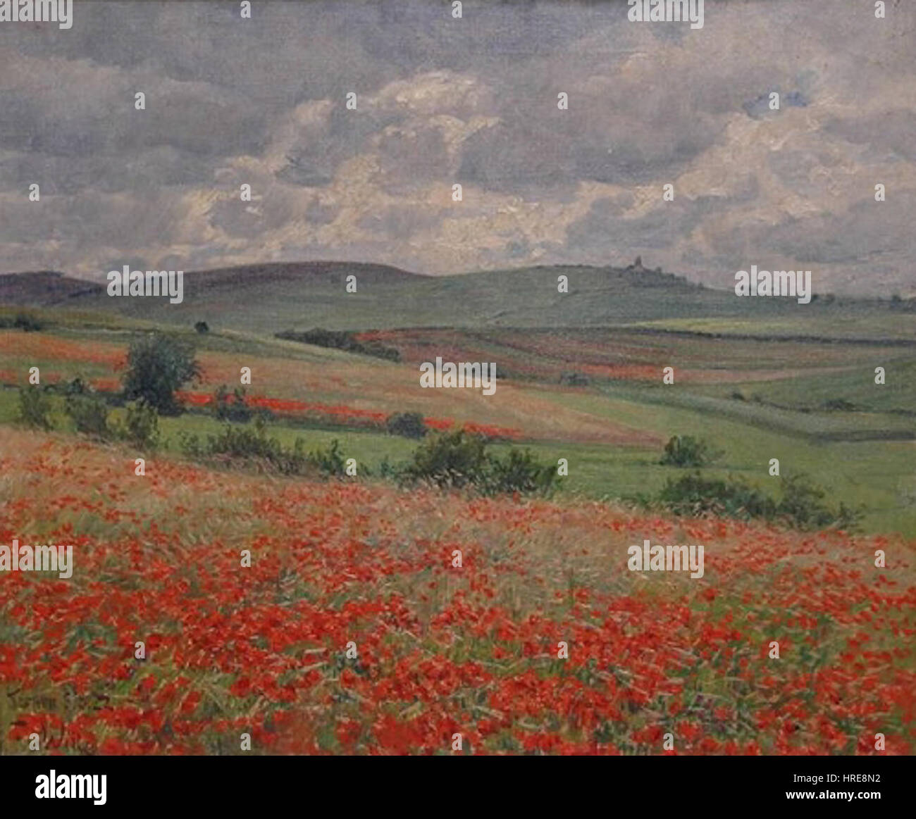 Fritz von Wille’s work '0238' is an example of his skill in capturing ...