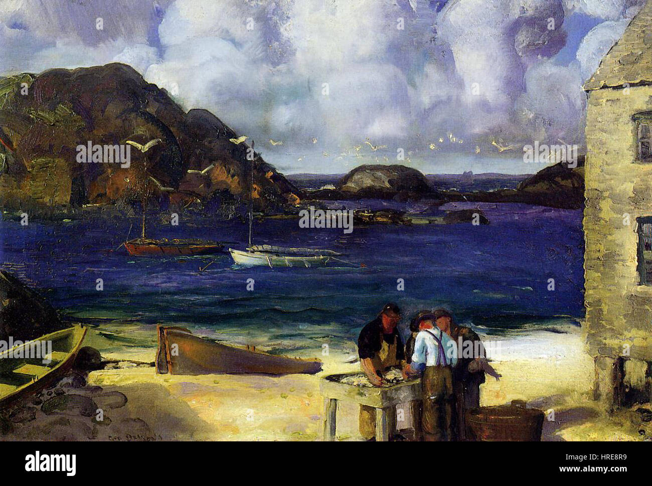 George bellows work of art hi-res stock photography and images - Alamy