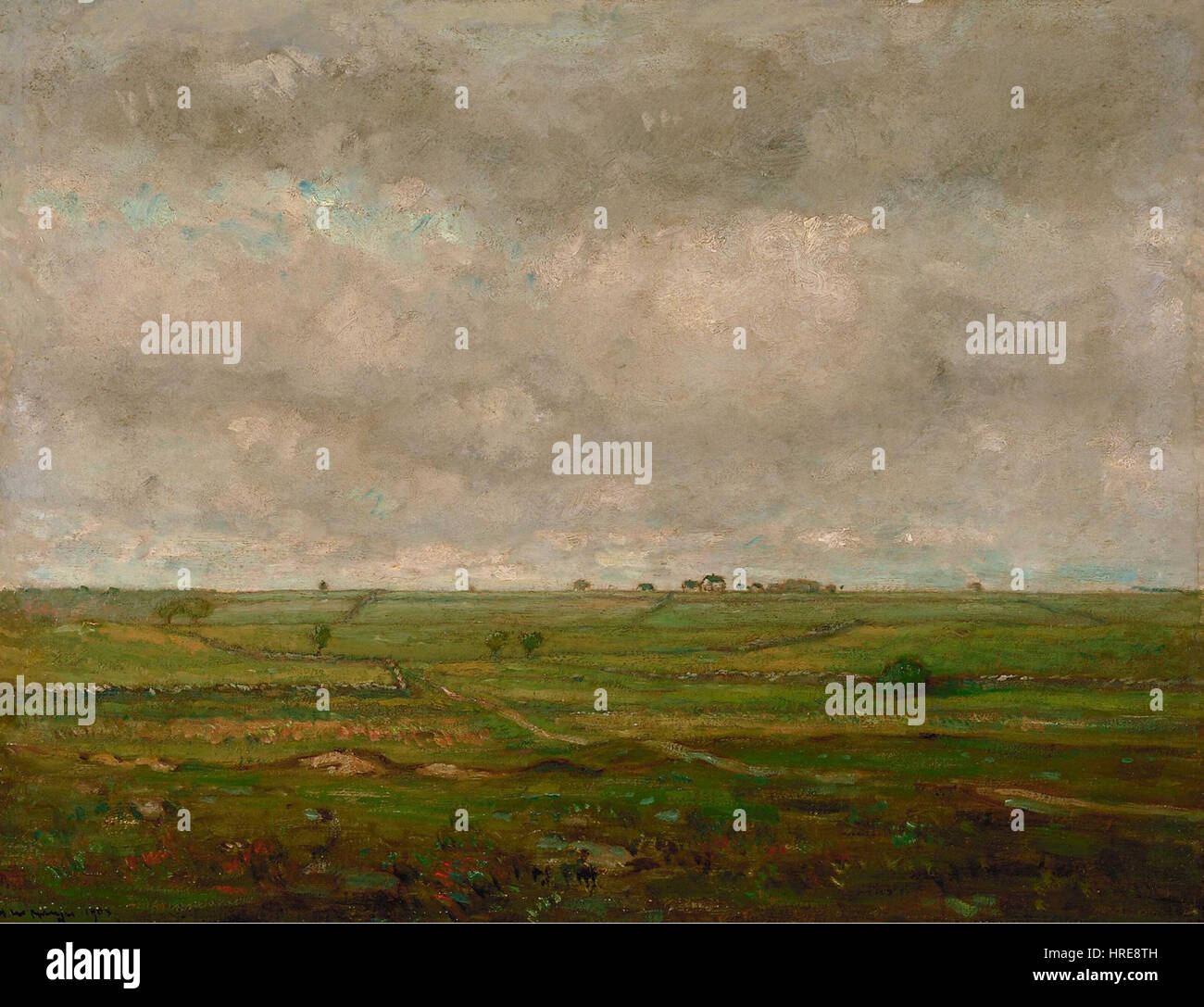 Henry Ward Ranger - Landscape (1909 Stock Photo - Alamy