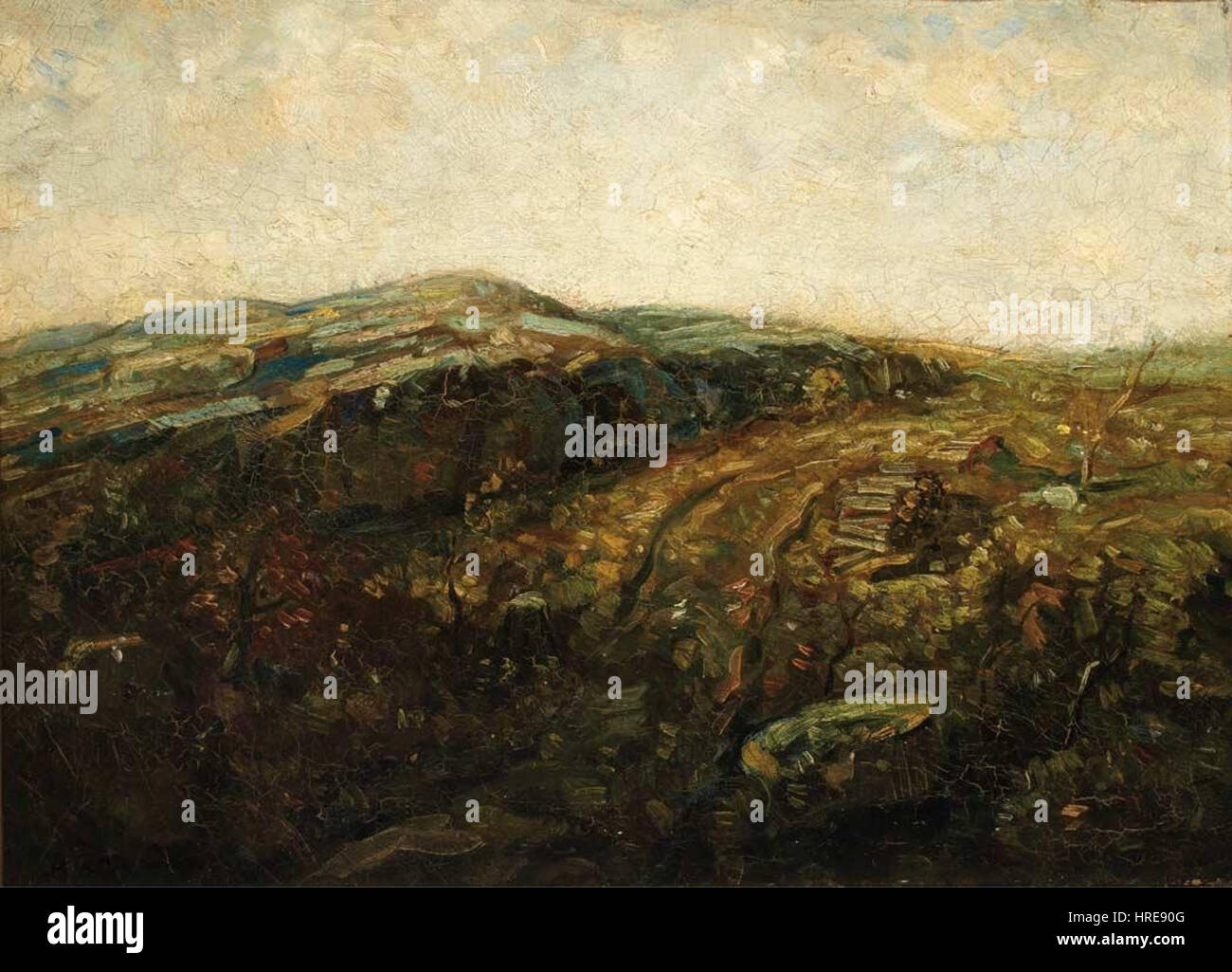 Henry Ward Ranger - The Hills Stock Photo - Alamy