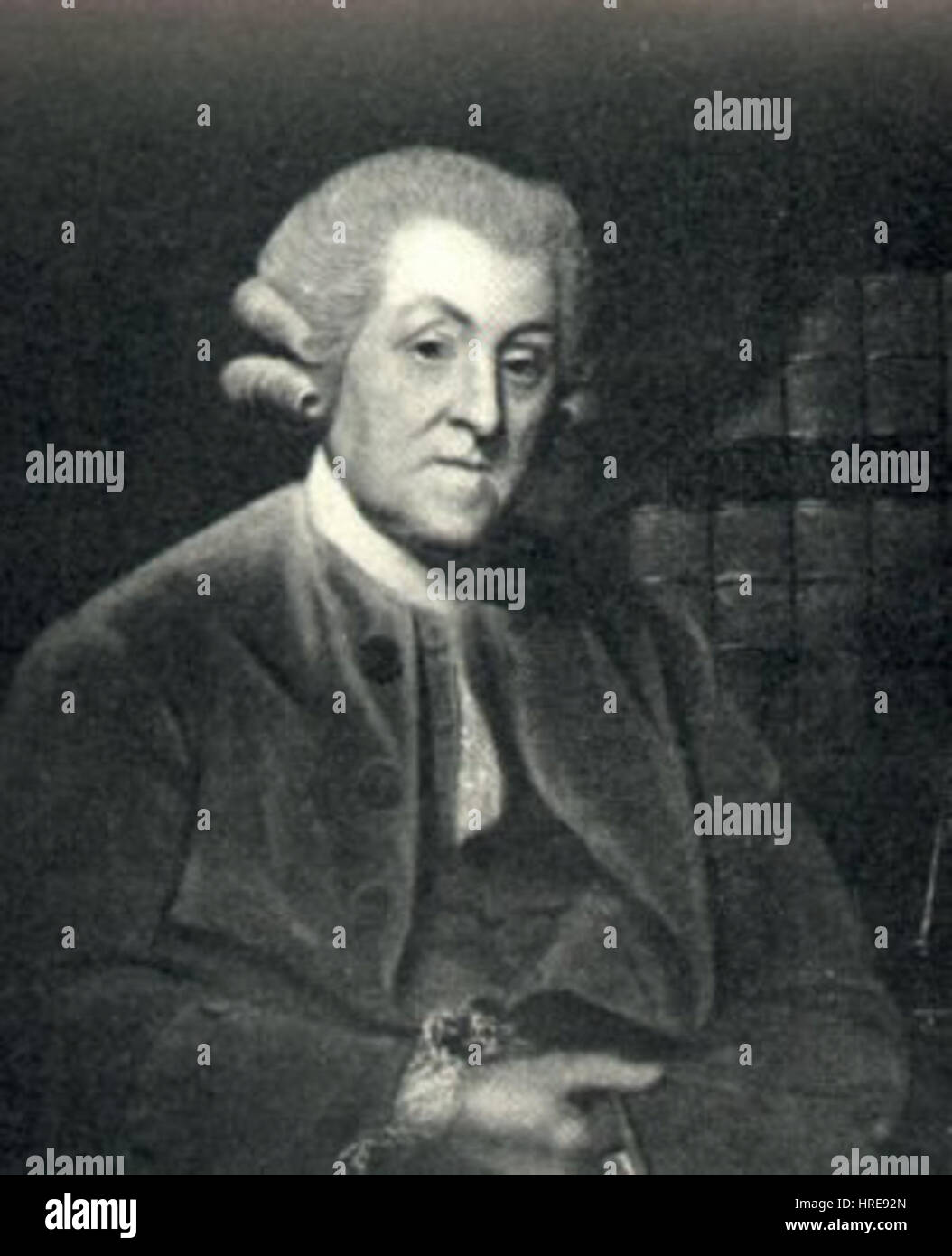 John Hawkins 1719 1789 Stock Photo - Alamy