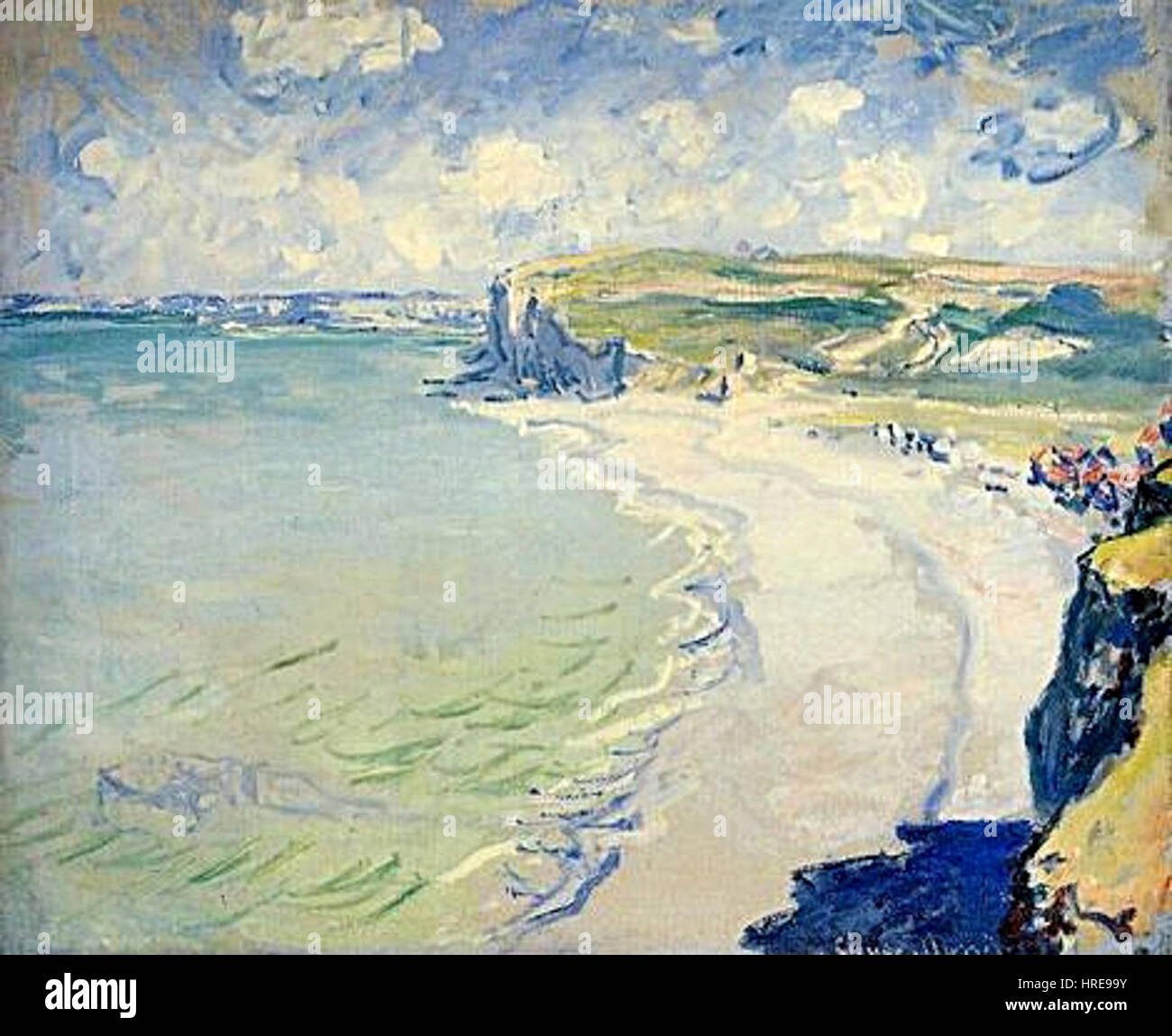 Claude Monet’s 'The Beach at Pourville' captures the beauty of the ...