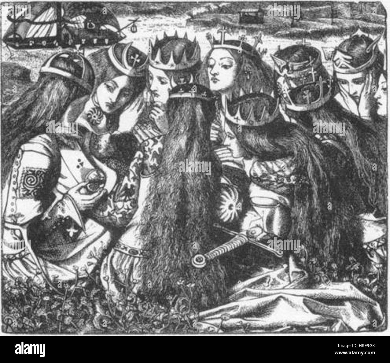 The weeping queens hi-res stock photography and images - Alamy