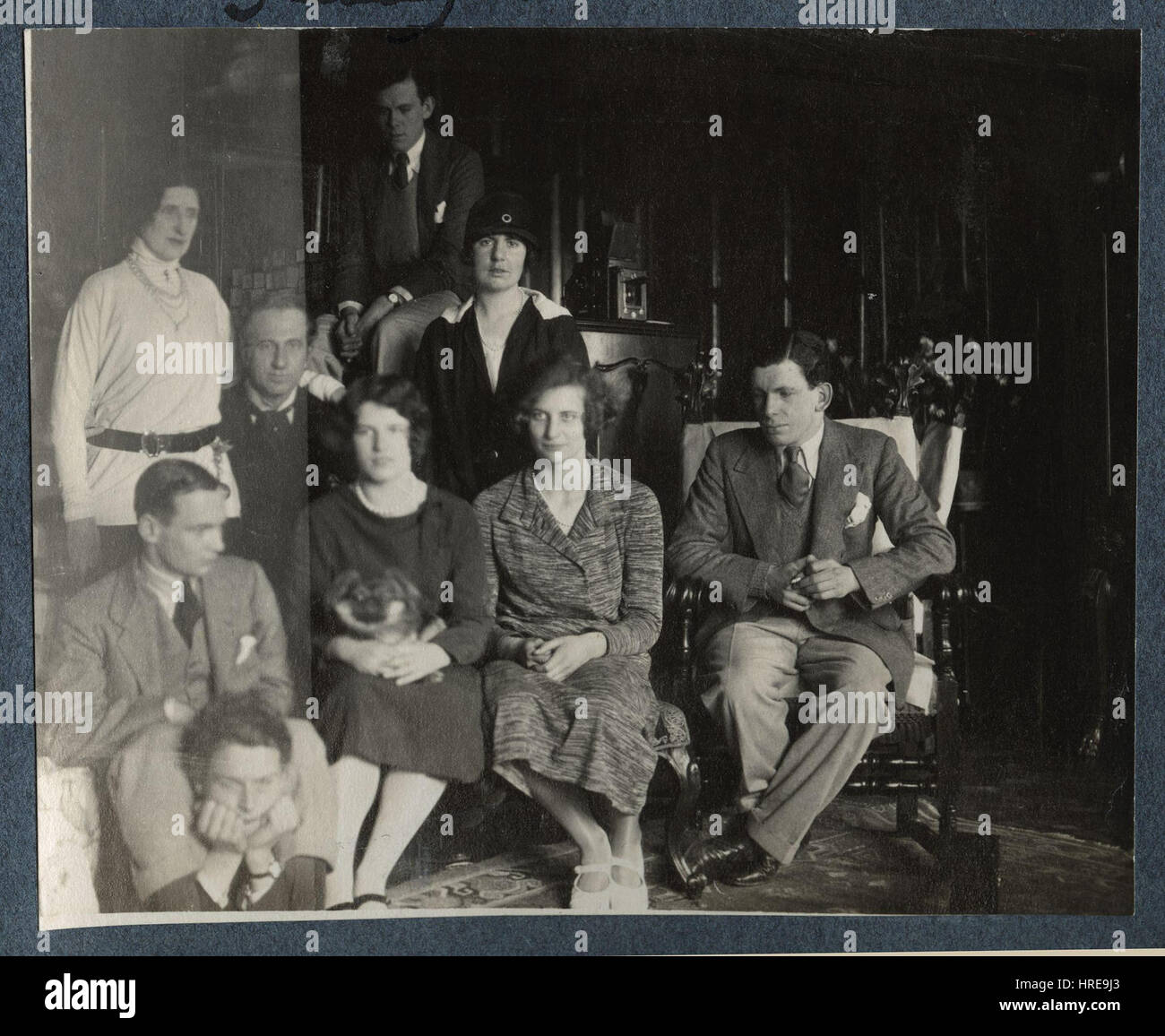 Society at Garsington by Lady Ottoline Morrell 2 Stock Photo - Alamy