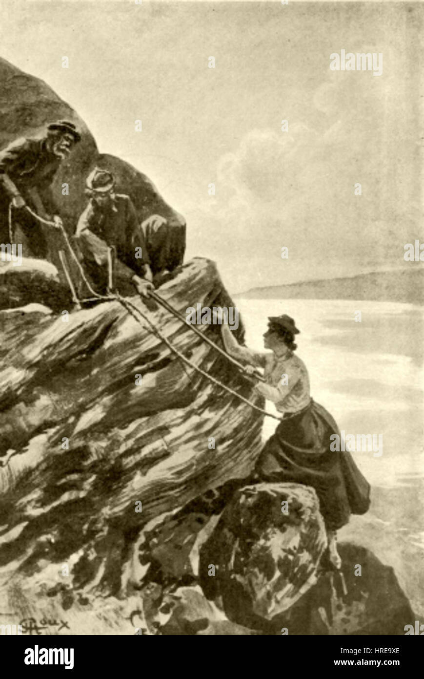 'The Golden Volcano' by George Roux 46 Stock Photo - Alamy