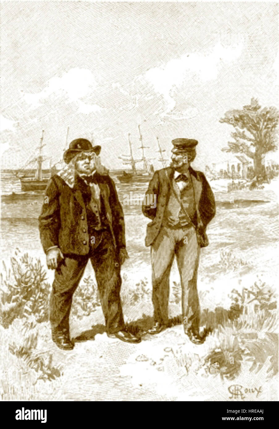 'The Wonderful Adventures of Captain Antifer' by George Roux 54 Stock ...