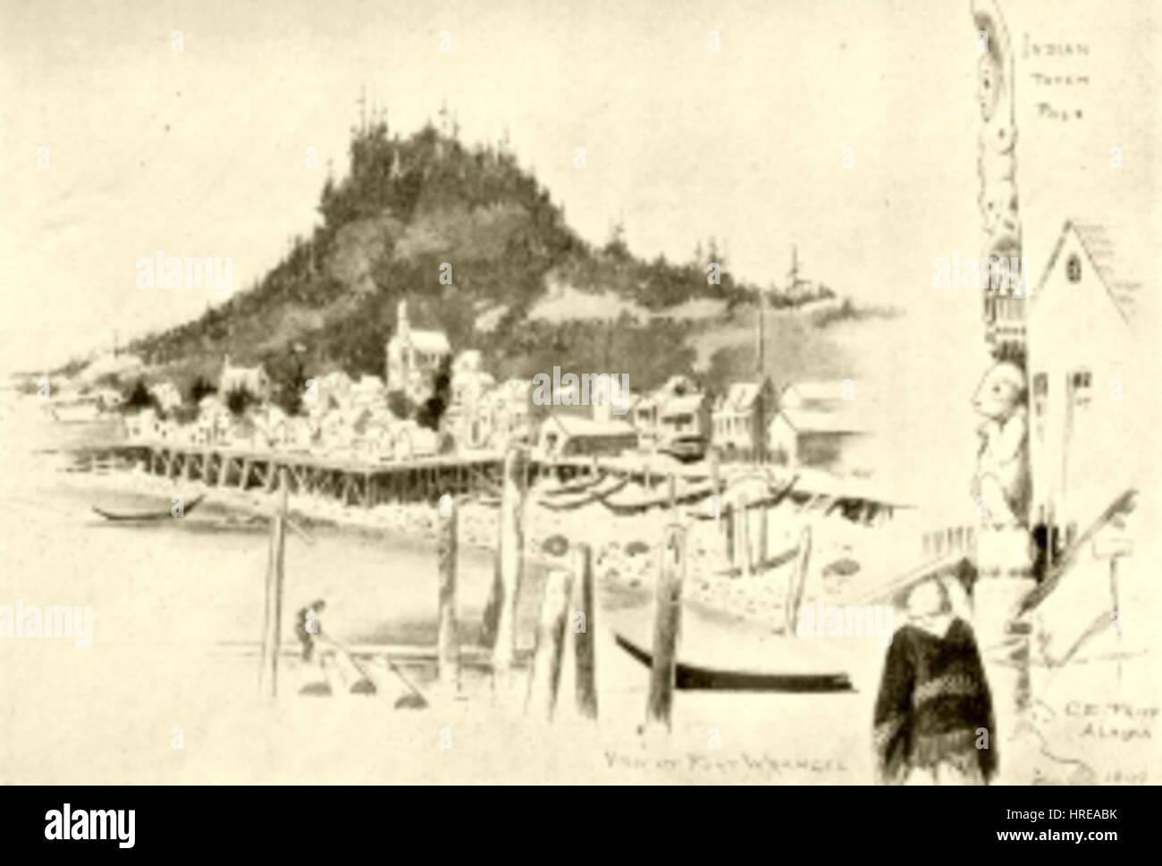 'The Golden Volcano' by George Roux depicts a dramatic volcanic ...