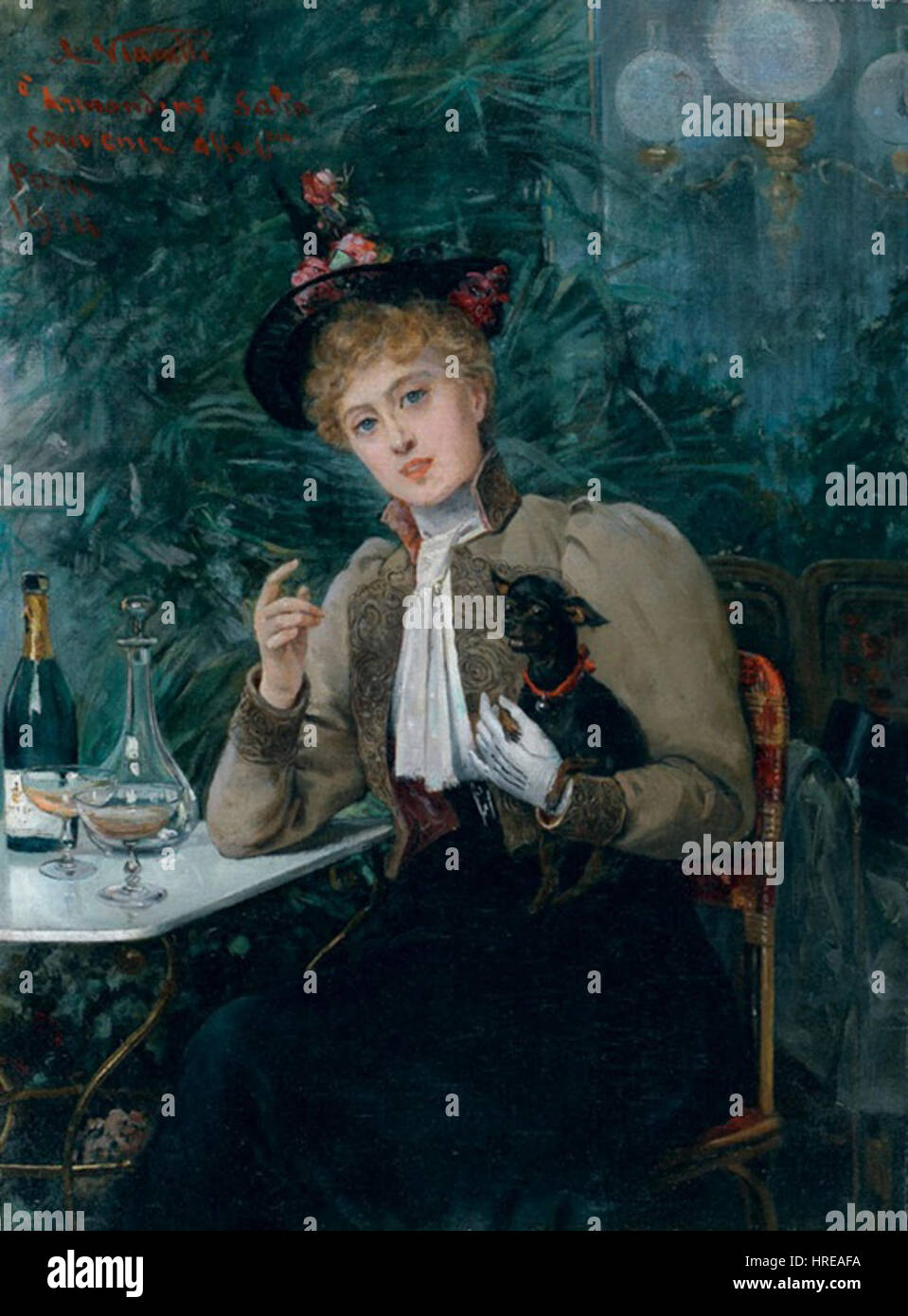 Alberto Vianetti (1841-1927) was an Italian painter known for his ...