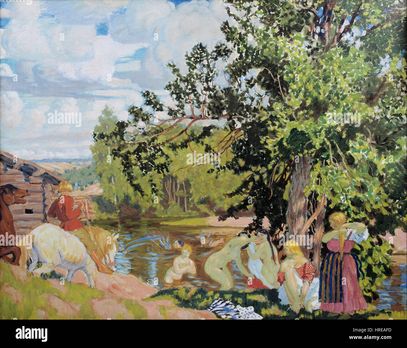 Boris kustodiev work of art hi-res stock photography and images - Alamy