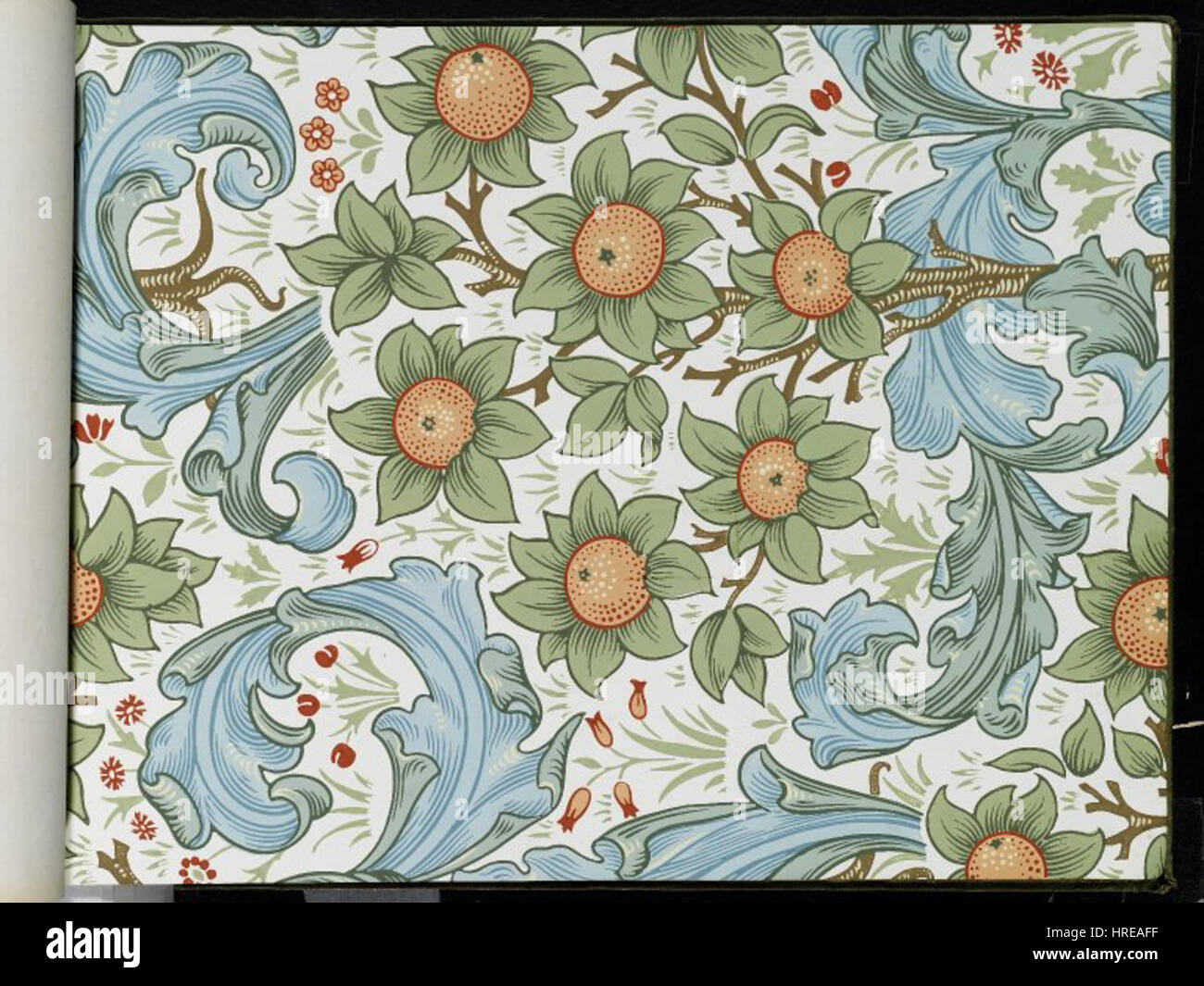 Brooklyn Museum - Wallpaper Sample Book 1 - William Morris and Company ...
