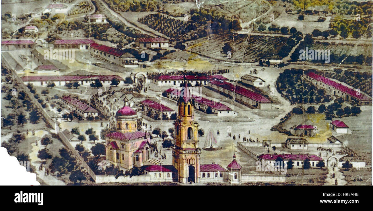 Buden monastery view Stock Photo - Alamy