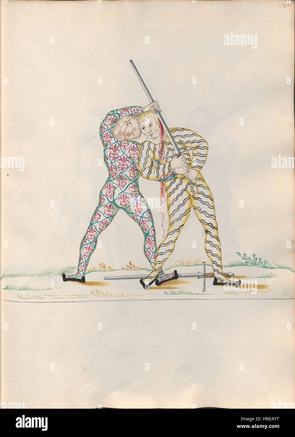 Cod.10799 035r is a manuscript page that features medieval ...