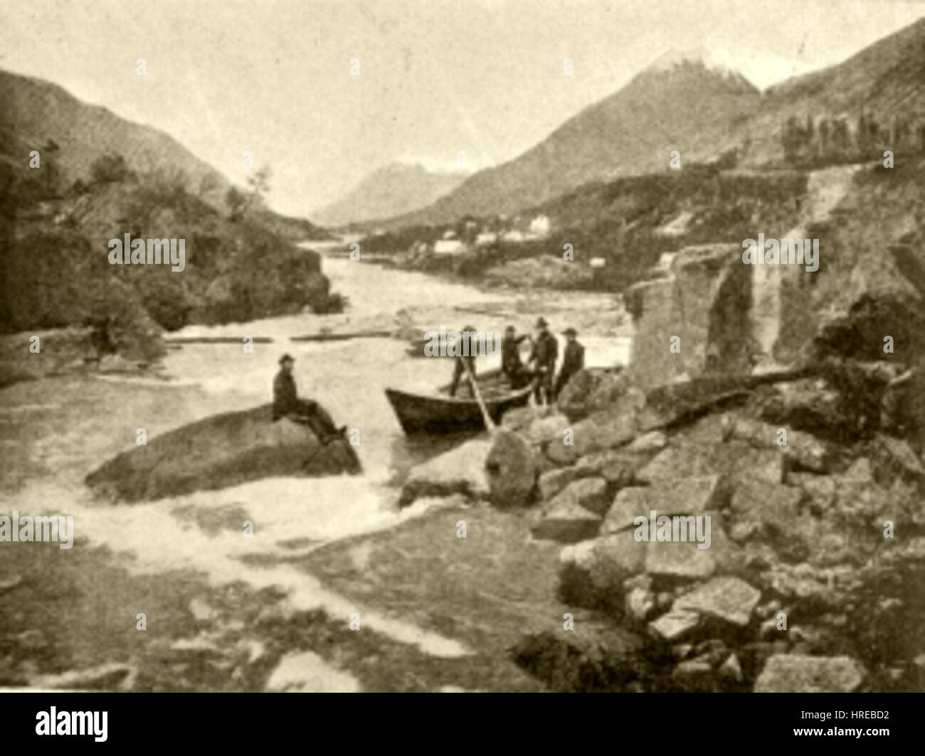 *The Golden Volcano* by George Roux is an illustration depicting the ...