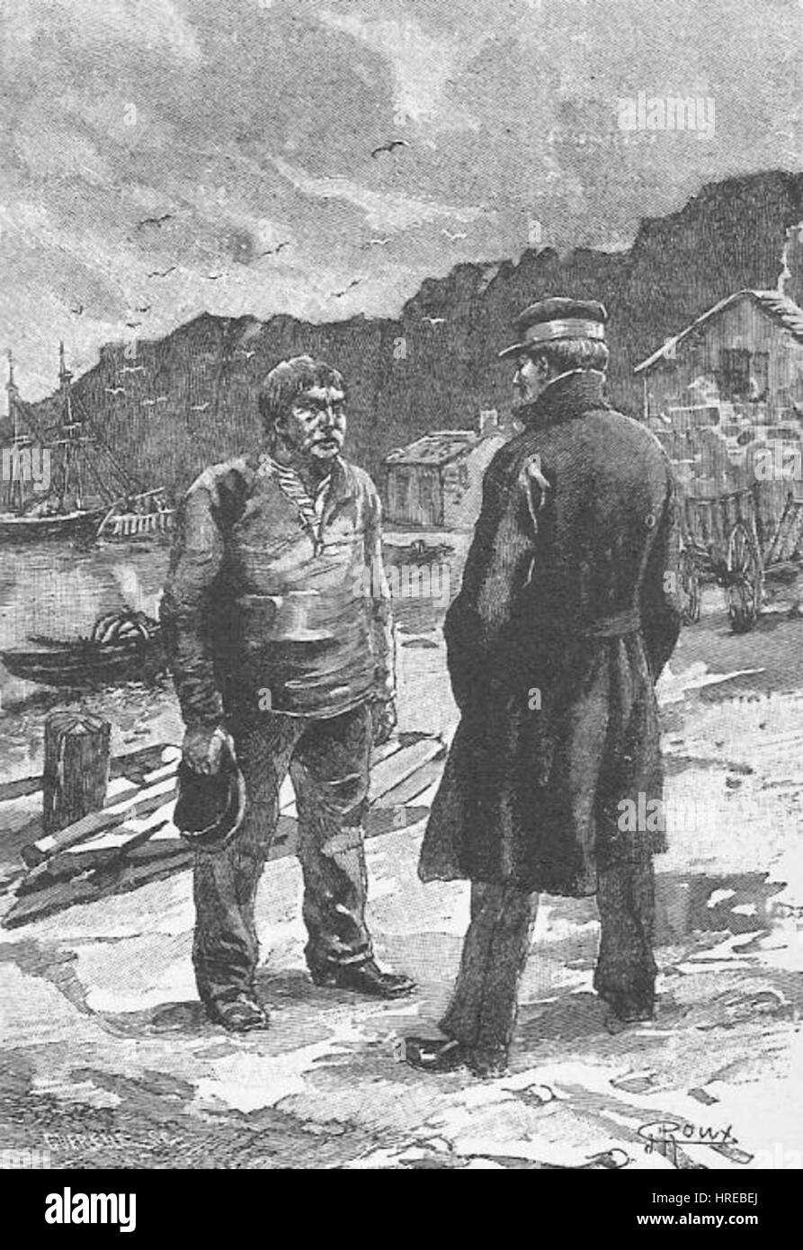 'The Sphinx of the Ice Fields' by George Roux 22 Stock Photo - Alamy