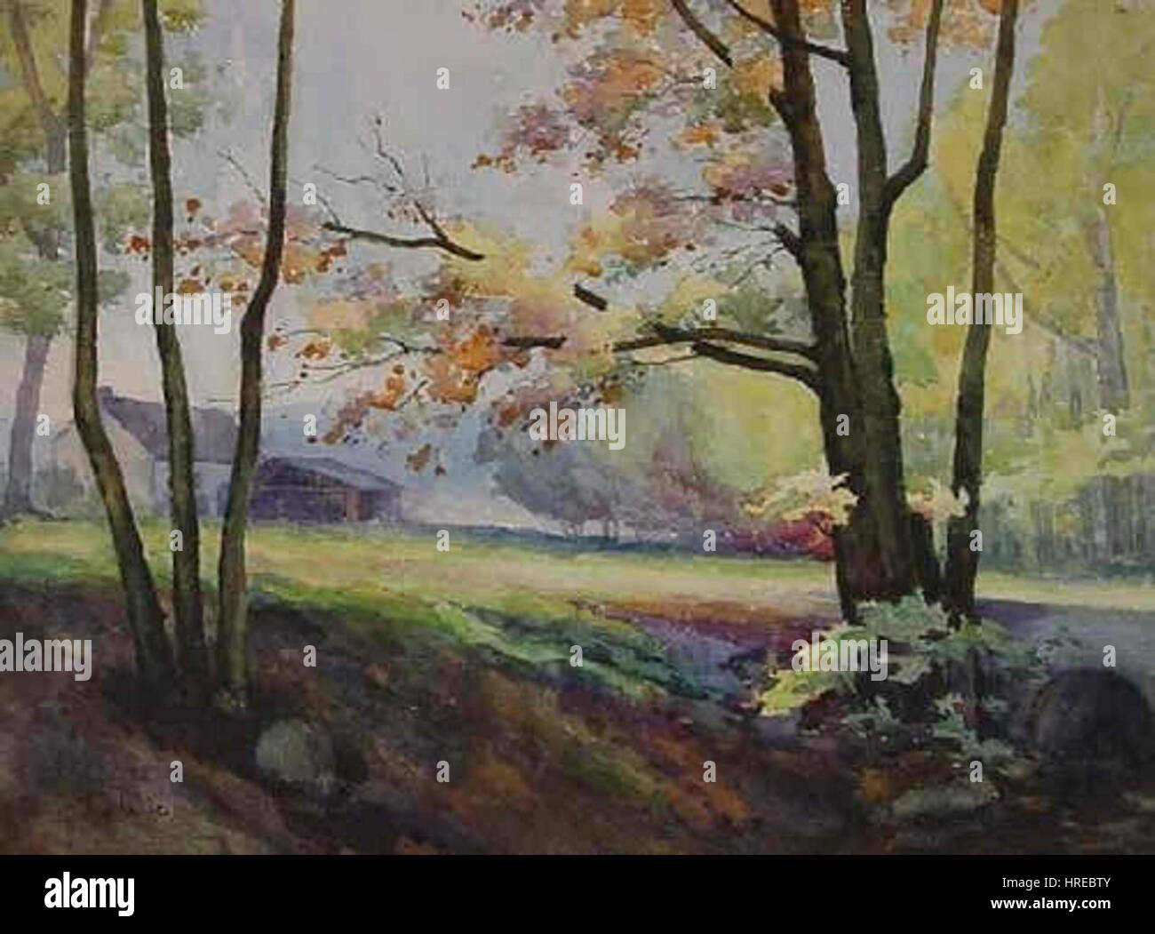 Fritz von Wille's painting '0140' showcases the artist's skill in ...