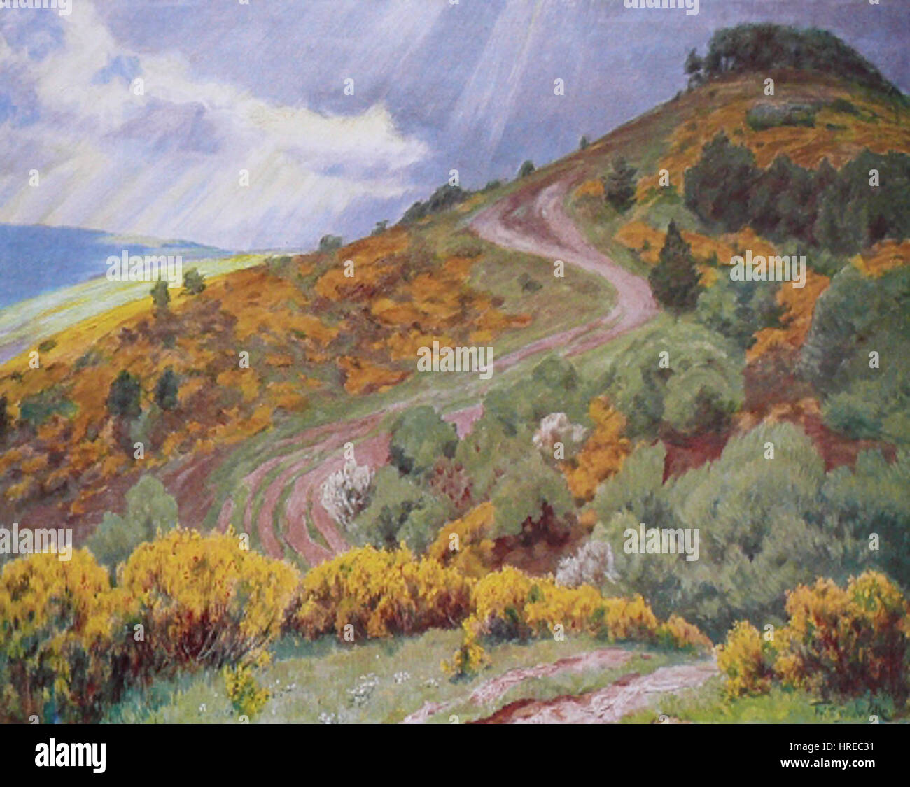 Fritz von Wille’s work, '0037,' embodies the artist’s characteristic ...
