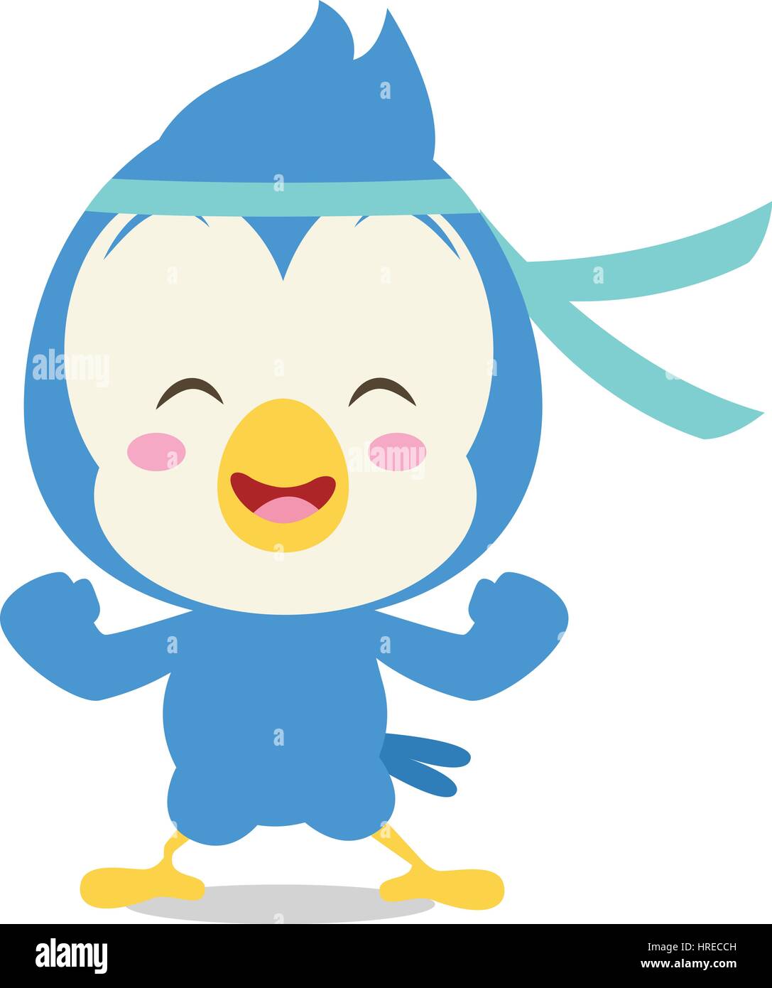 Blue jay with background Stock Vector Images - Alamy