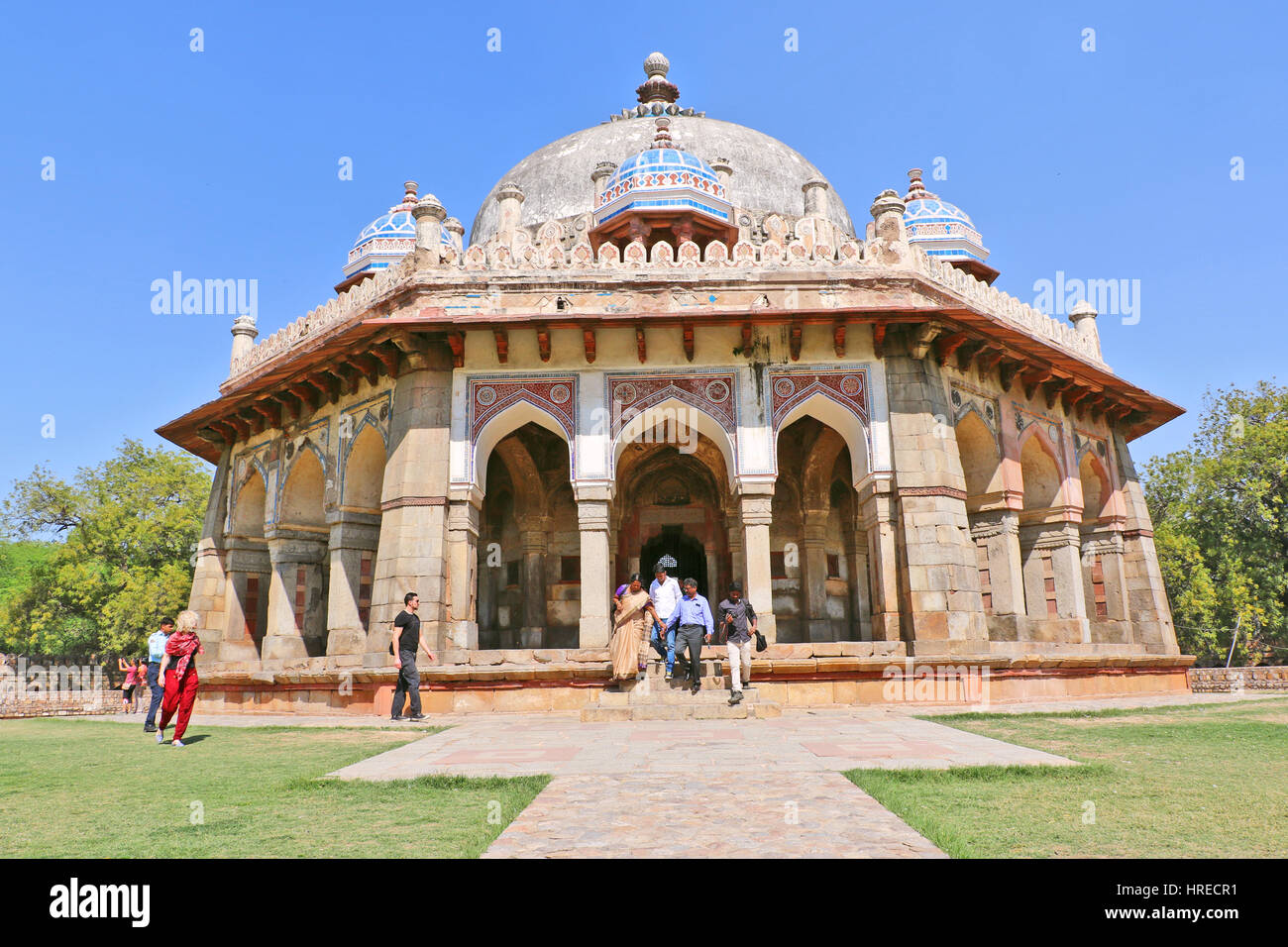 Tomb of Isa Khan, Delhi, India Stock Photo - Alamy