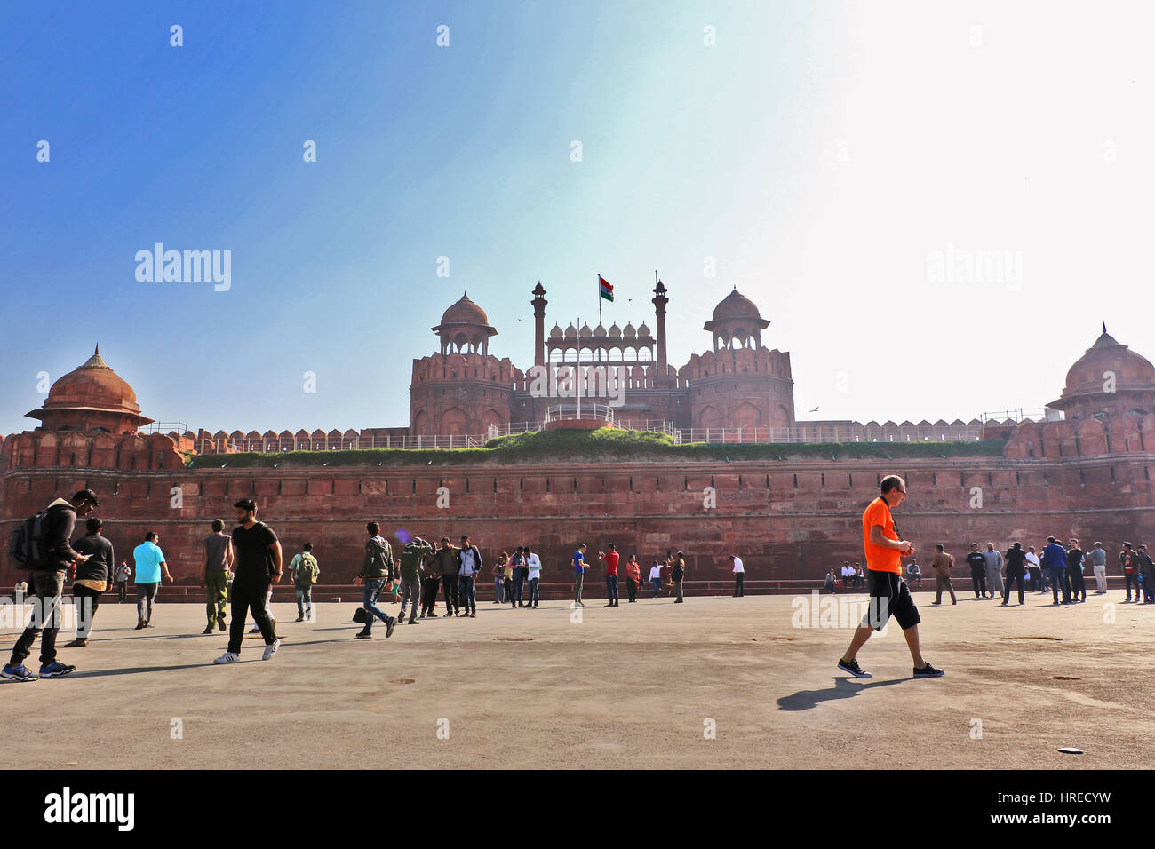 Red Fort, Delhi, India Stock Photo - Alamy