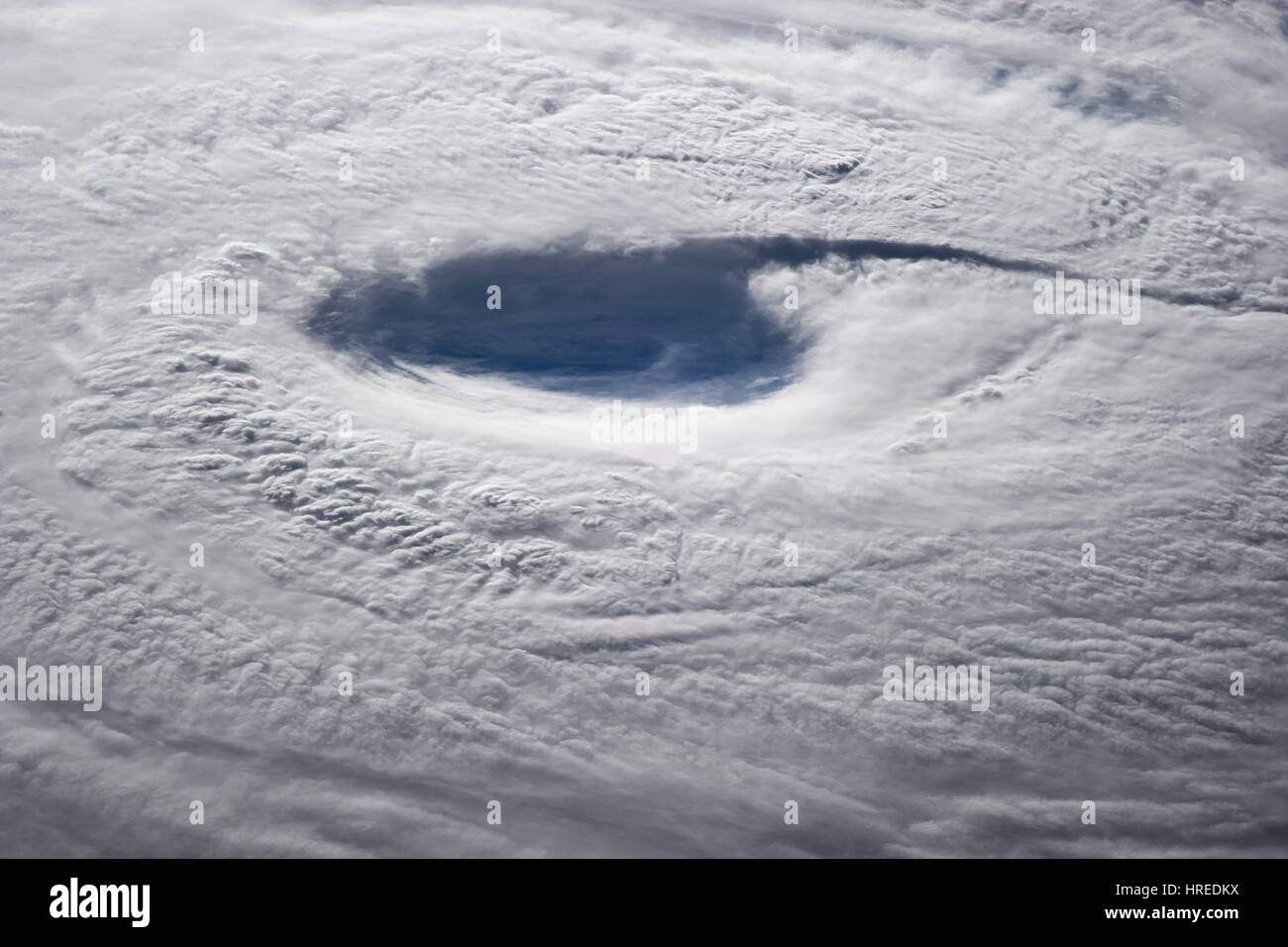 Typhoon over planet Earth - satellite photo. Elements of this image ...