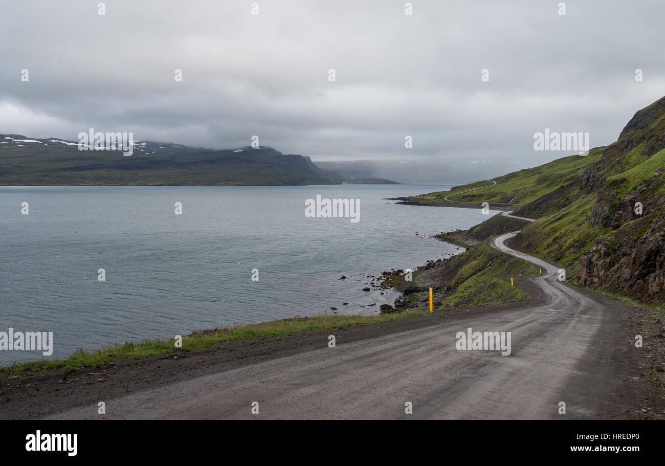 Scenic icelandic ring road Stock Photo - Alamy