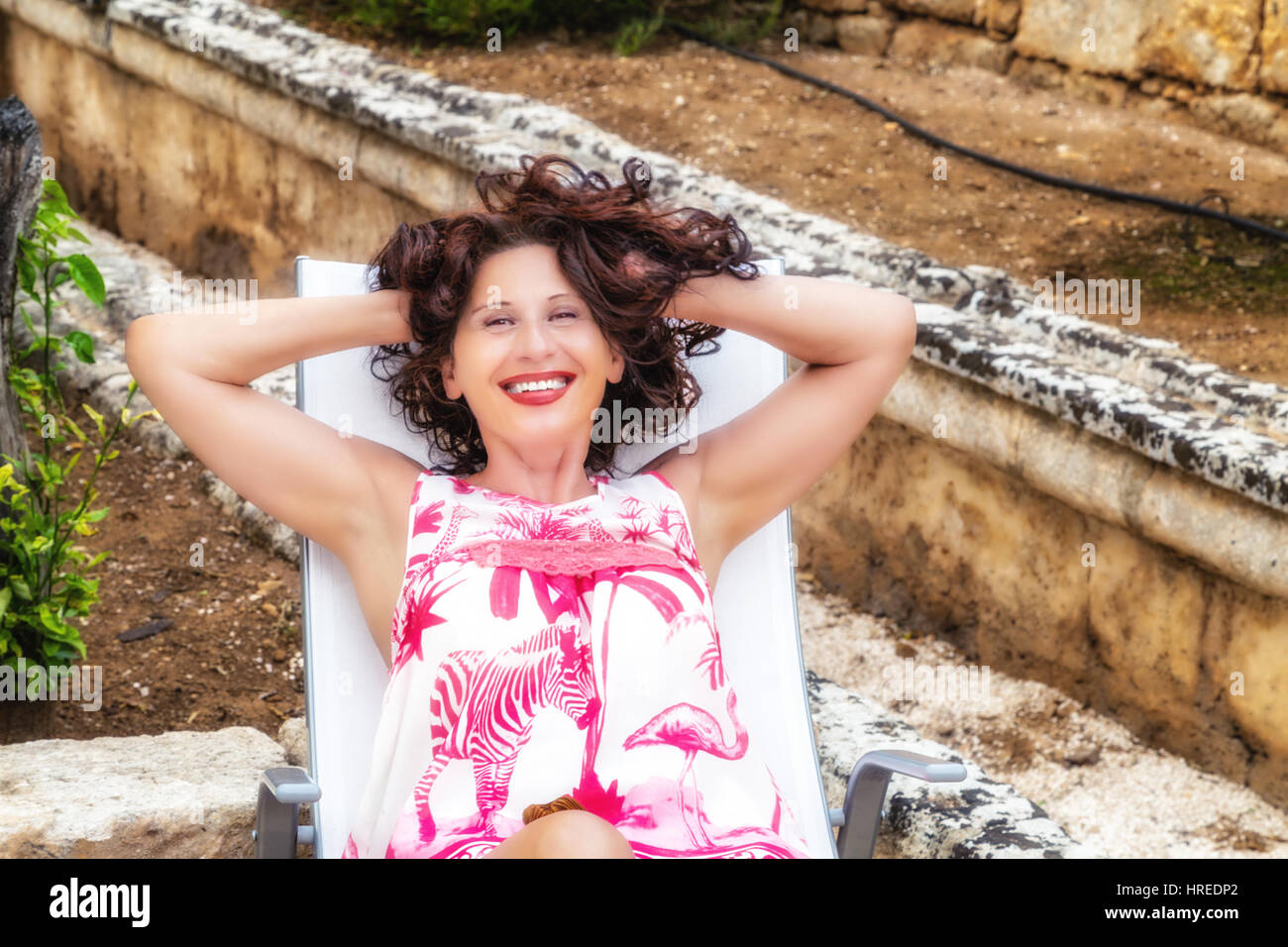 Recliner senior hi-res stock photography and images - Alamy