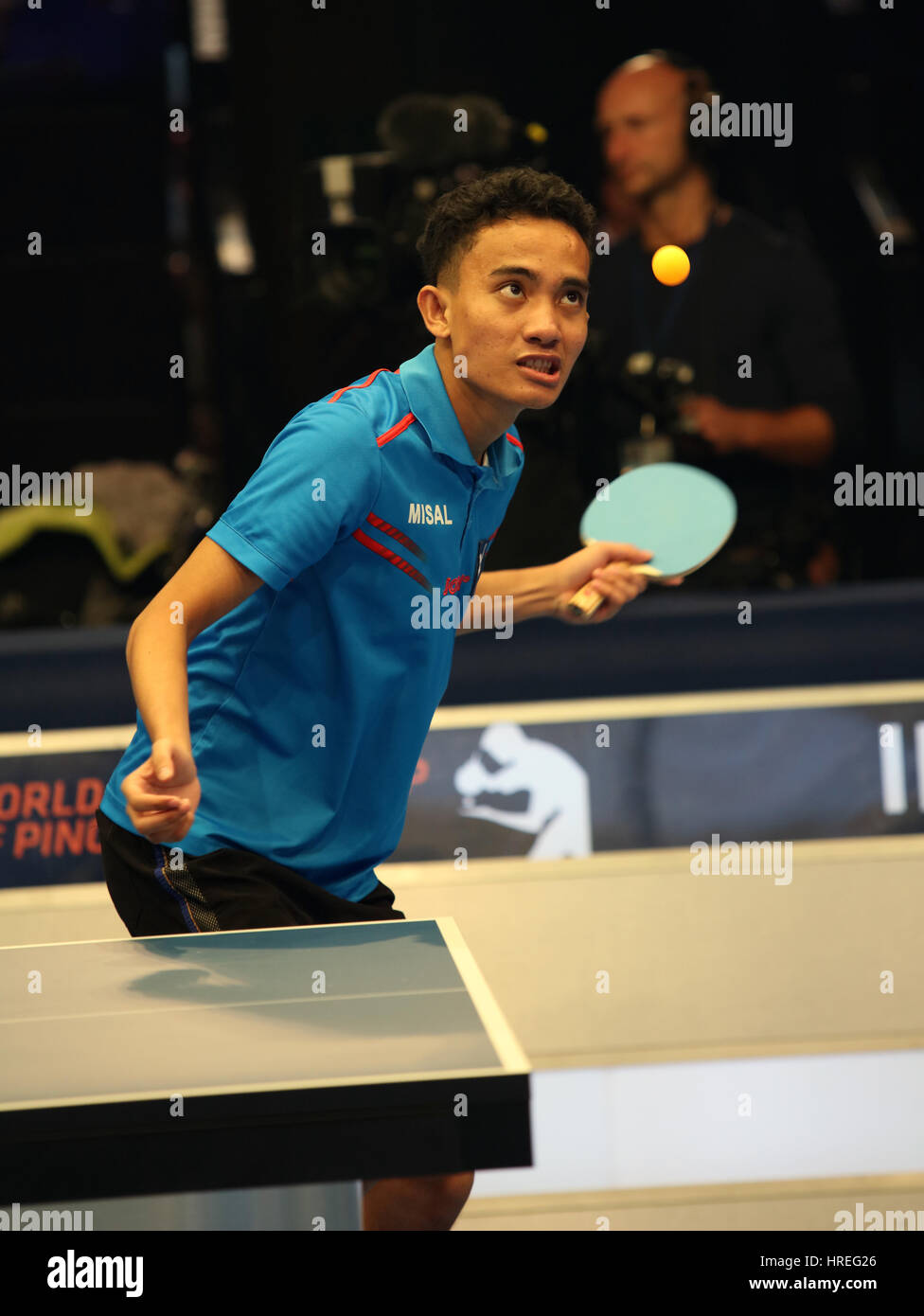 World Championship of Ping Pong at Alexandra Palace Featuring: John ...