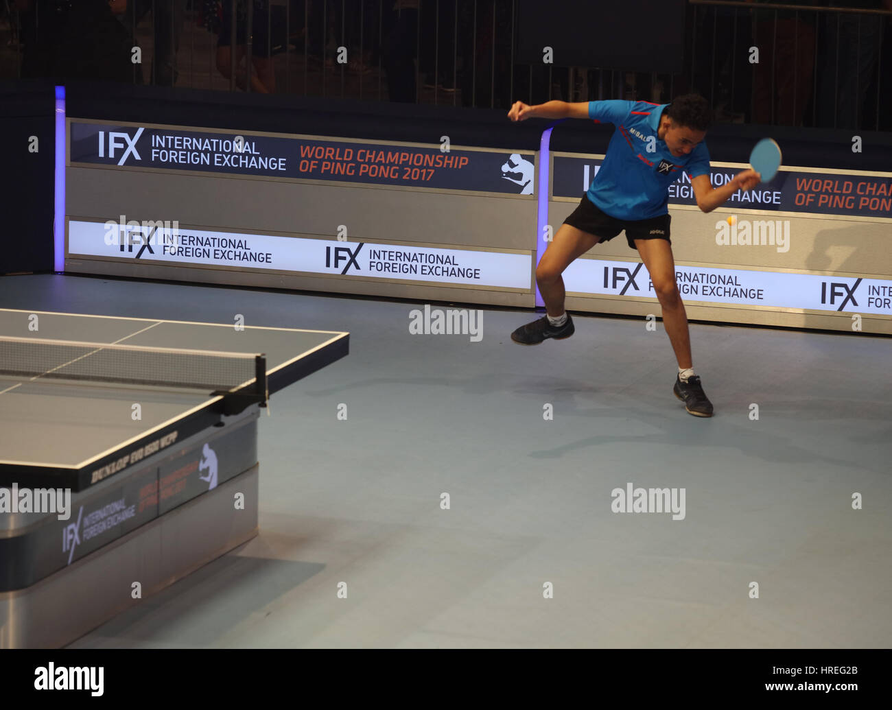 World Championship of Ping Pong at Alexandra Palace Featuring: John ...