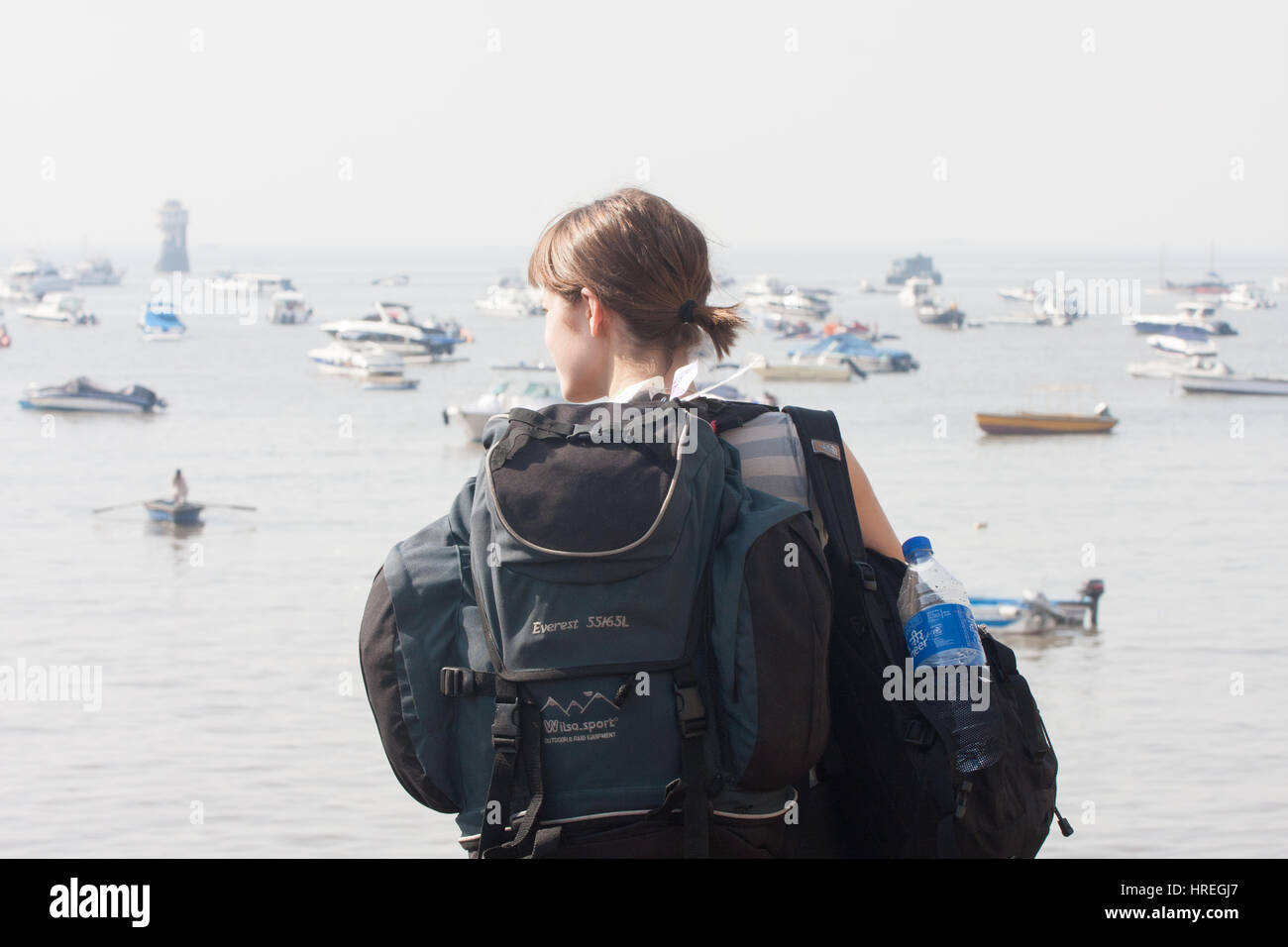 young Gap year,student,backpacker,Foreign,tourist,English,British,woman ...