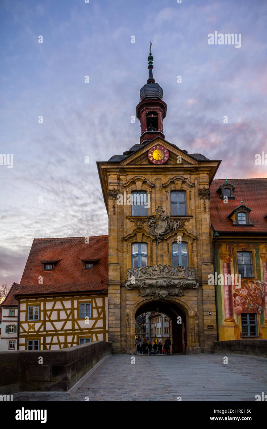Altes Rathaus in Bamberg Stock Photo - Alamy