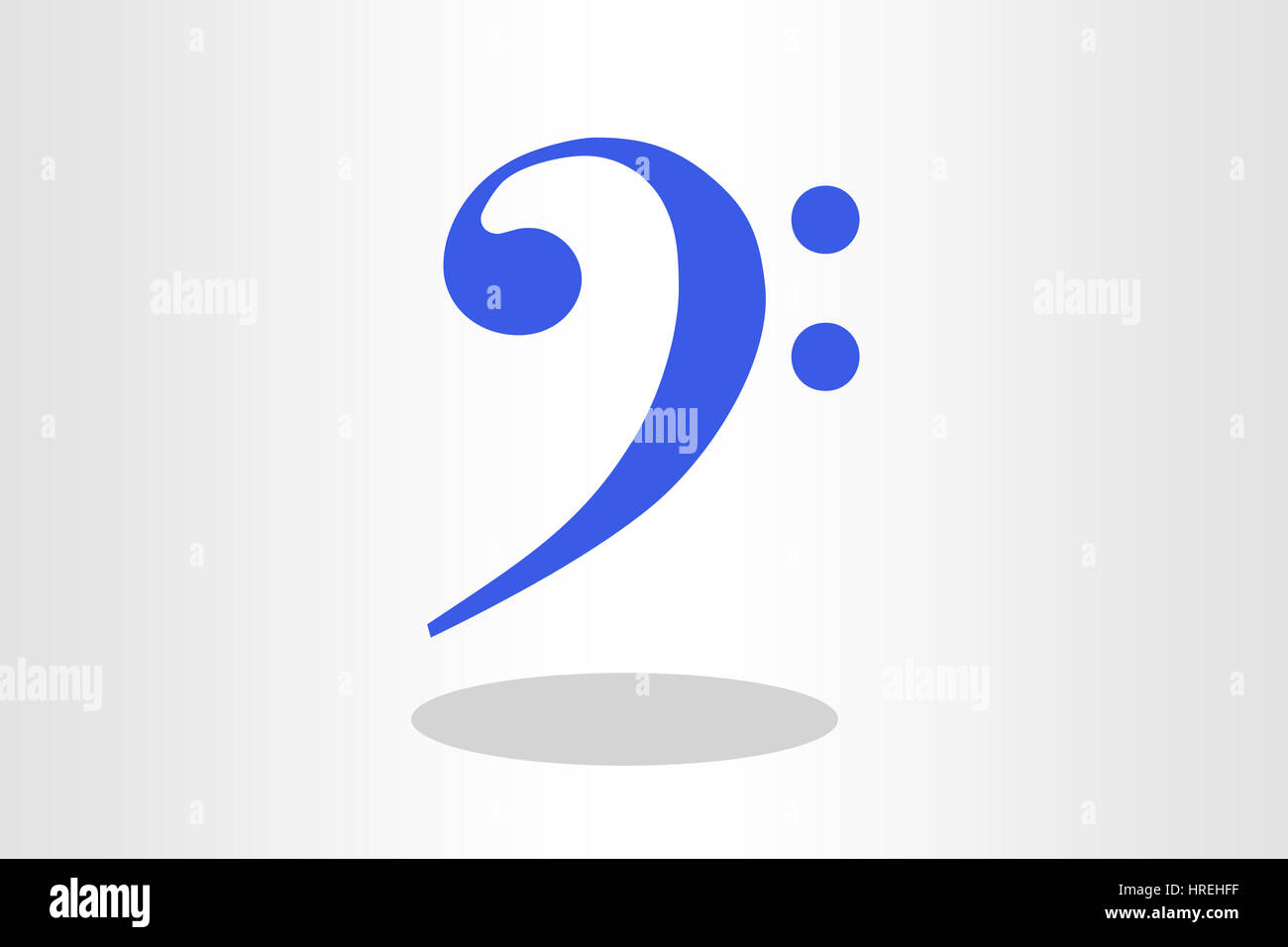 The bass clef hi-res stock photography and images - Alamy