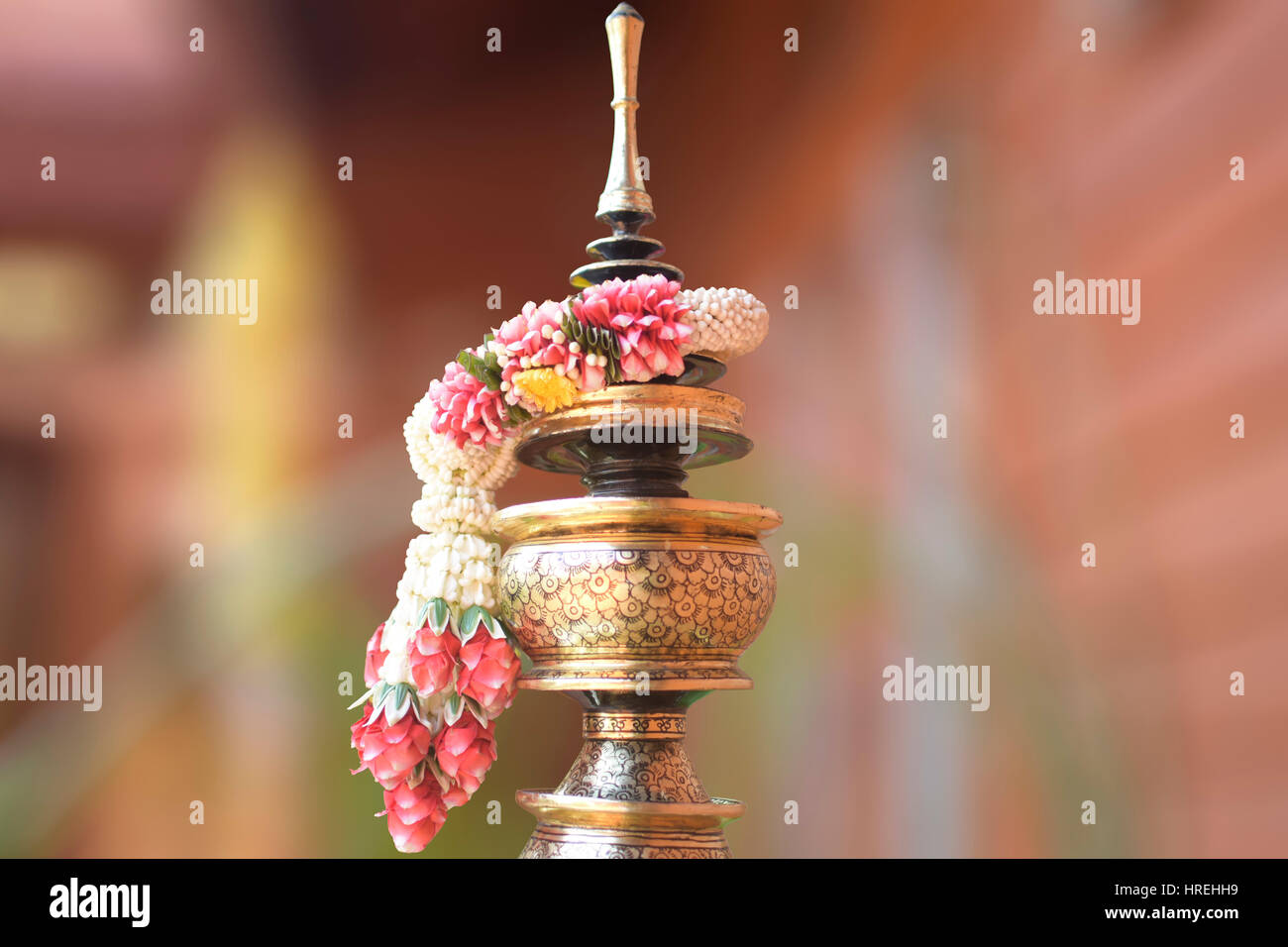 Thai garland hi-res stock photography and images - Alamy