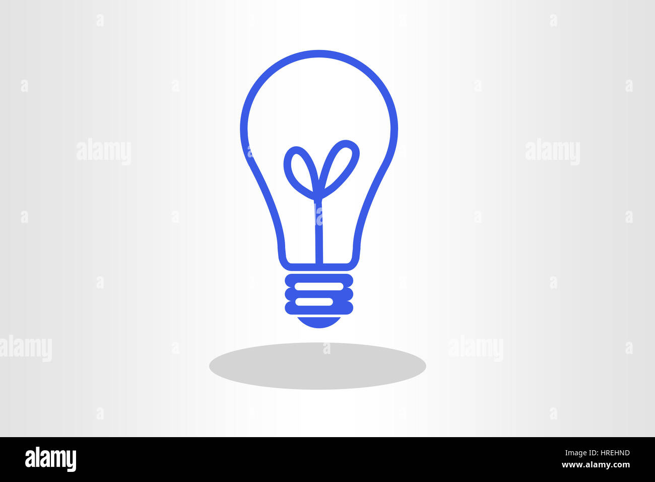 Illustration of light bulb Stock Photo - Alamy