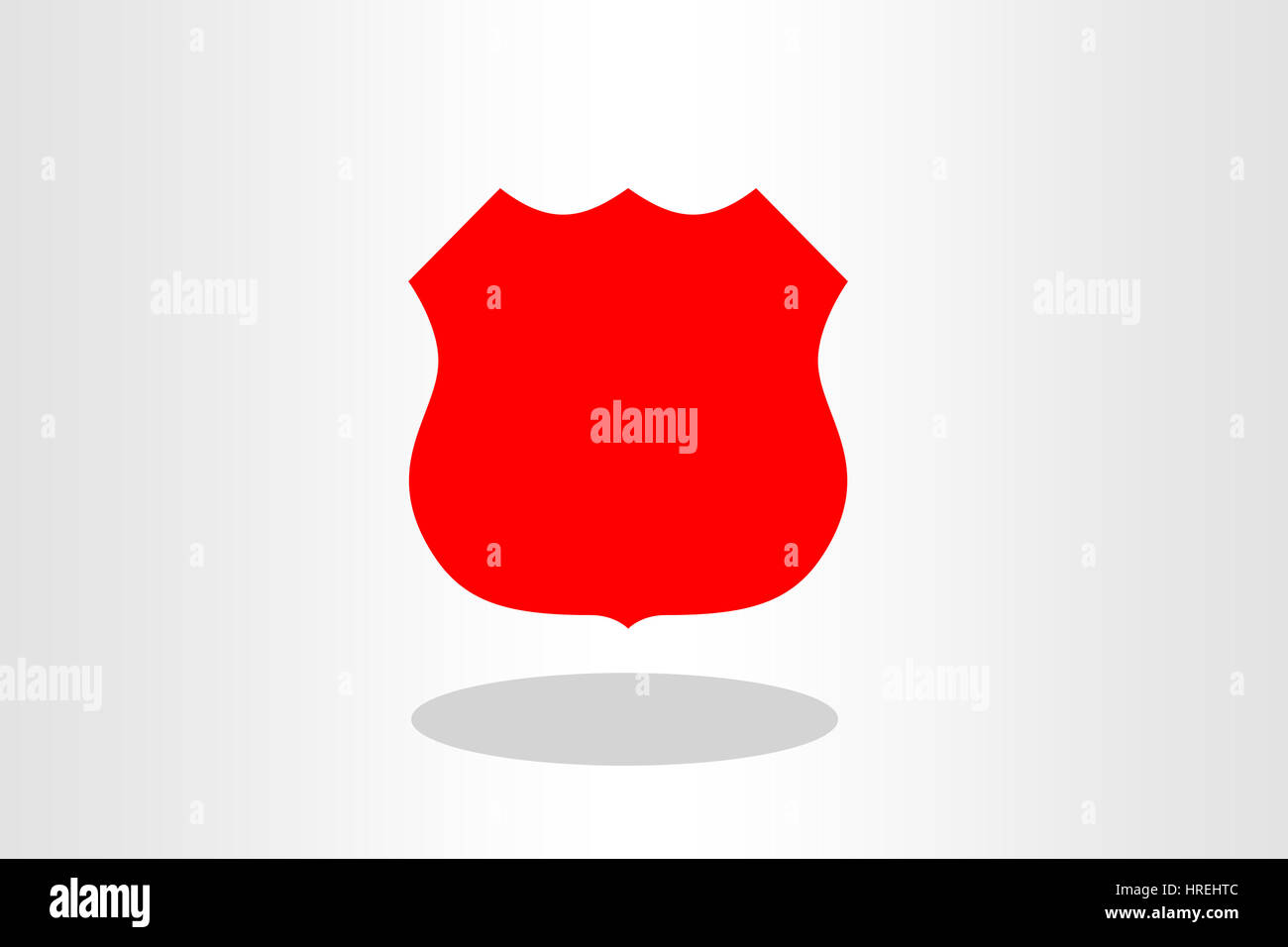 Illustration of red sign against plain background Stock Photo - Alamy