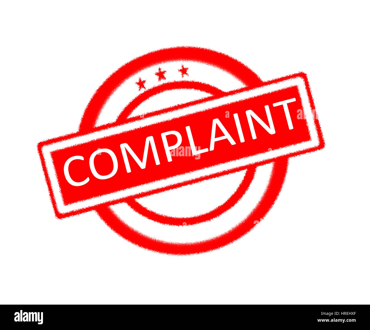Illustration of complaint word written on red rubber stamp Stock Photo ...