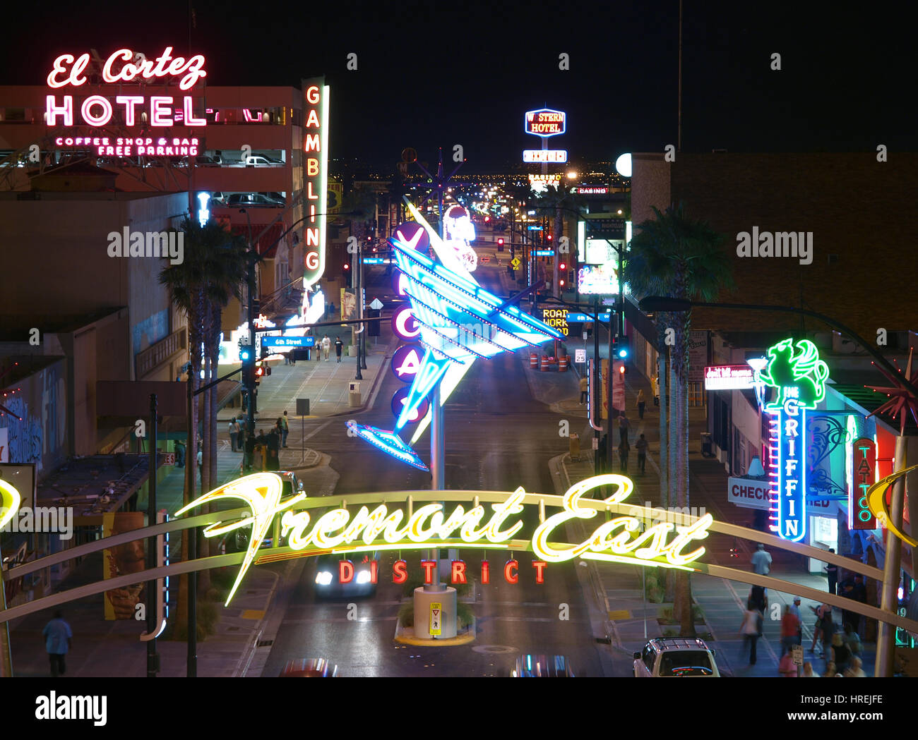 Las vegas nevada fremont street hi-res stock photography and images - Alamy