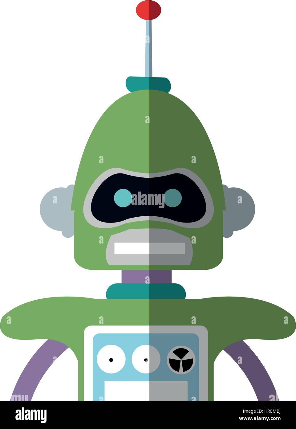 robot cartoon icon Stock Vector Image & Art - Alamy
