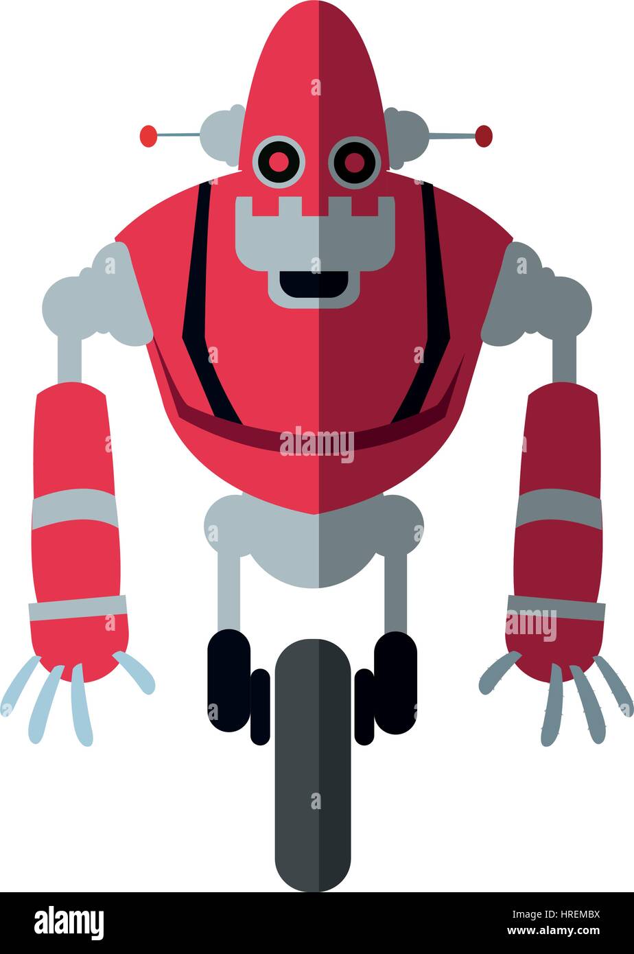 robot cartoon icon Stock Vector Image & Art - Alamy