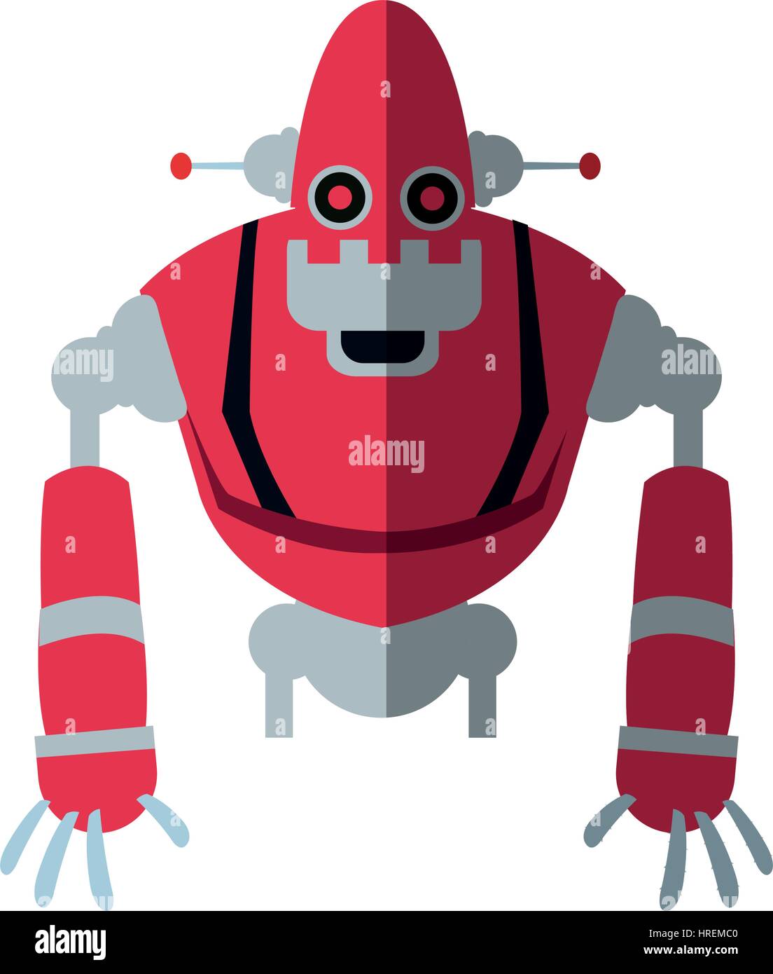 robot cartoon icon Stock Vector Image & Art - Alamy