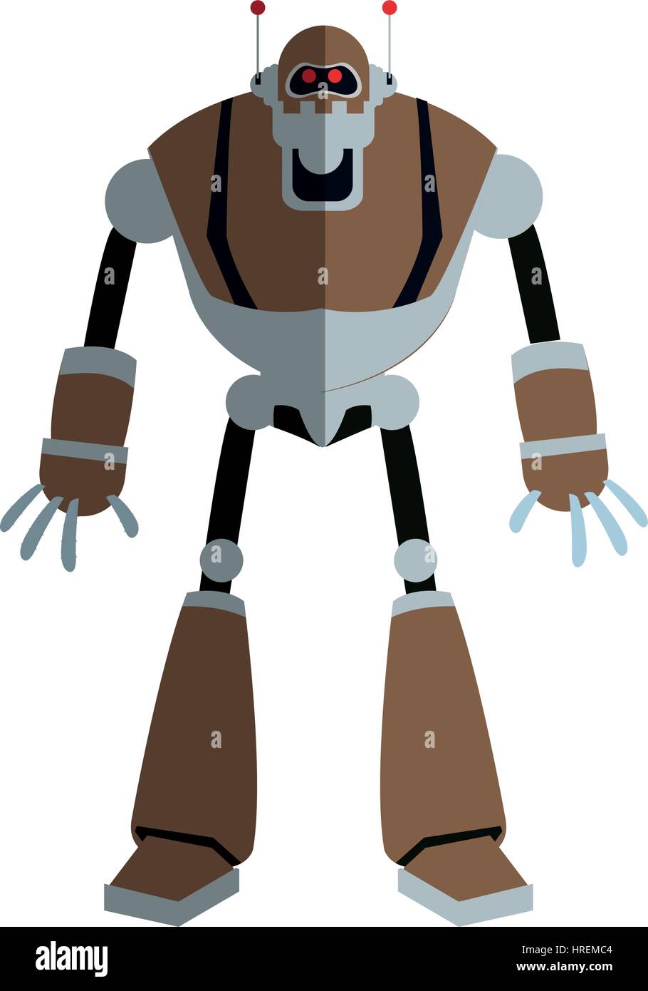 robot cartoon icon Stock Vector Image & Art - Alamy
