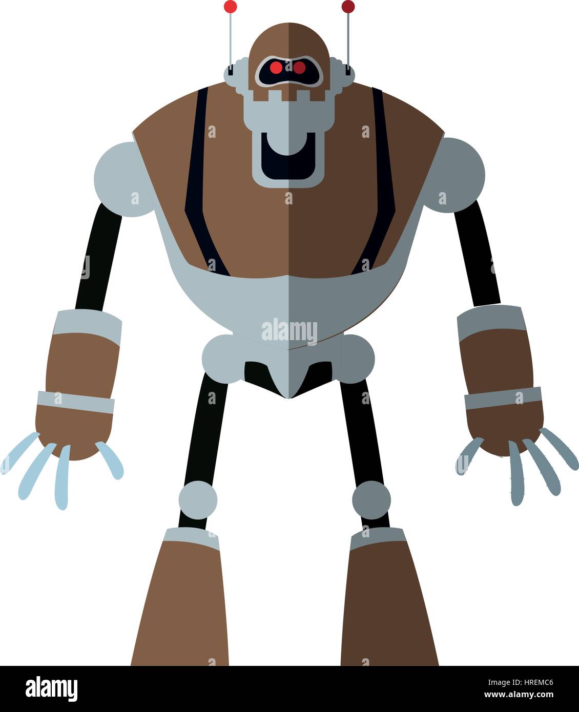 robot cartoon icon Stock Vector Image & Art - Alamy