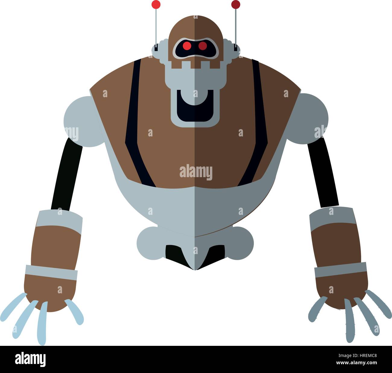 robot cartoon icon Stock Vector Image & Art - Alamy