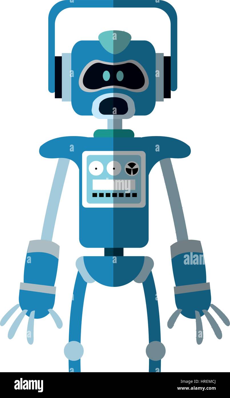 robot cartoon icon Stock Vector Image & Art - Alamy