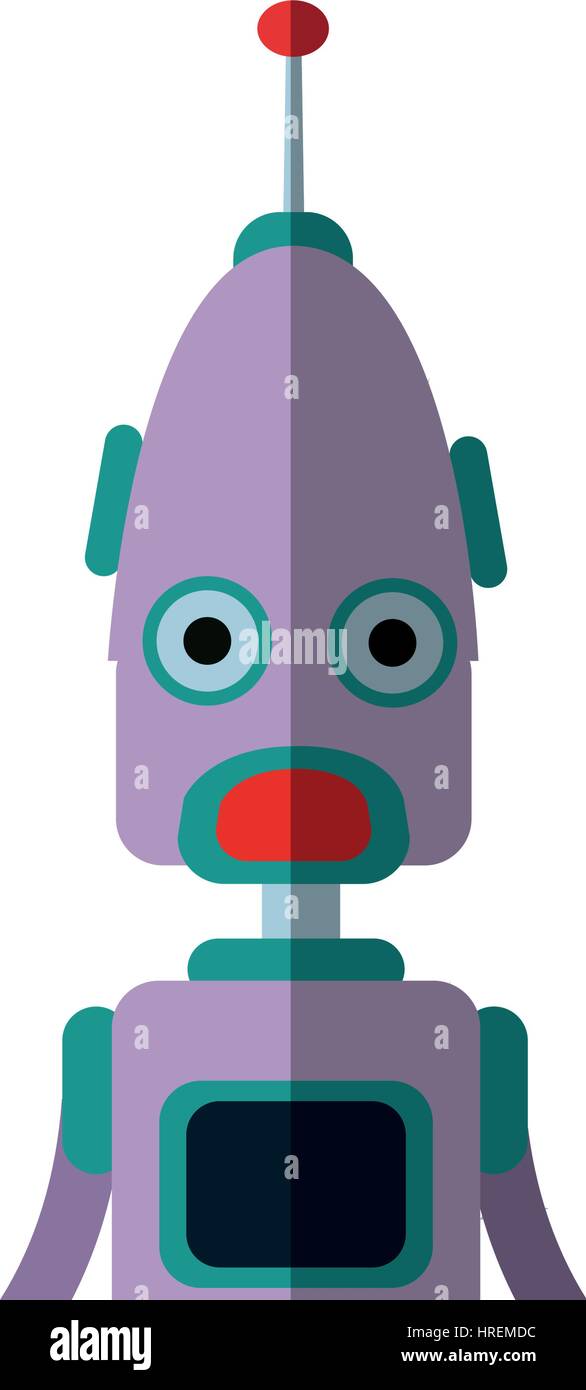 robot cartoon icon Stock Vector Image & Art - Alamy