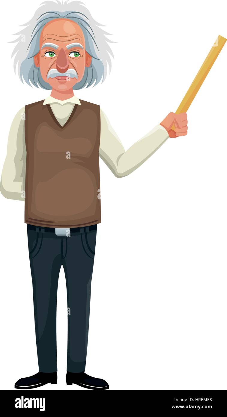 scientist man cartoon icon Stock Vector Image & Art - Alamy